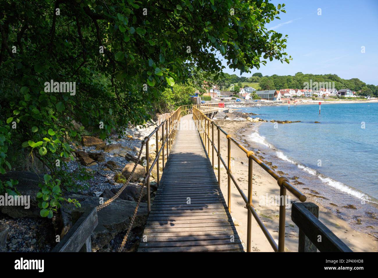 Seagrove Bay, Nettlestone and Seaview, Isle of Wight, UK Stock Photo ...