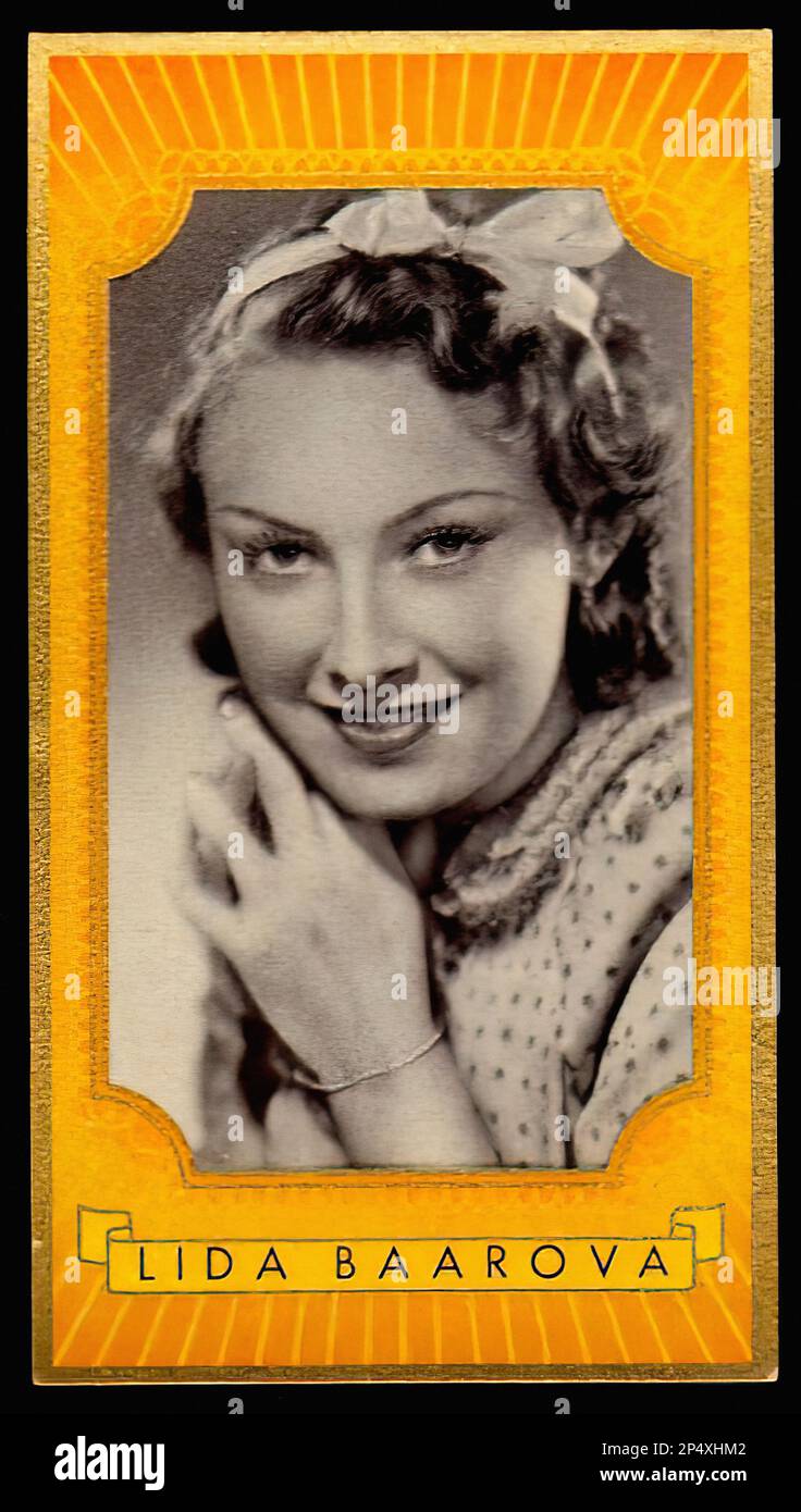 Lida baarova hi-res stock photography and images - Alamy