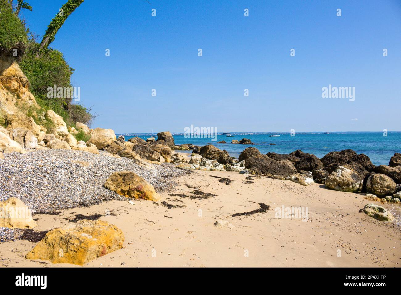 Priory Bay, St Helens, Isle of Wight, UK Stock Photo - Alamy