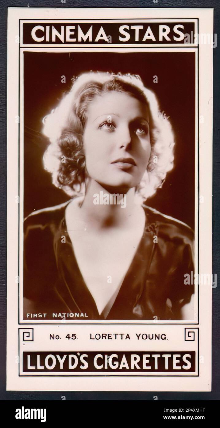Loretta young portrait hi-res stock photography and images - Alamy