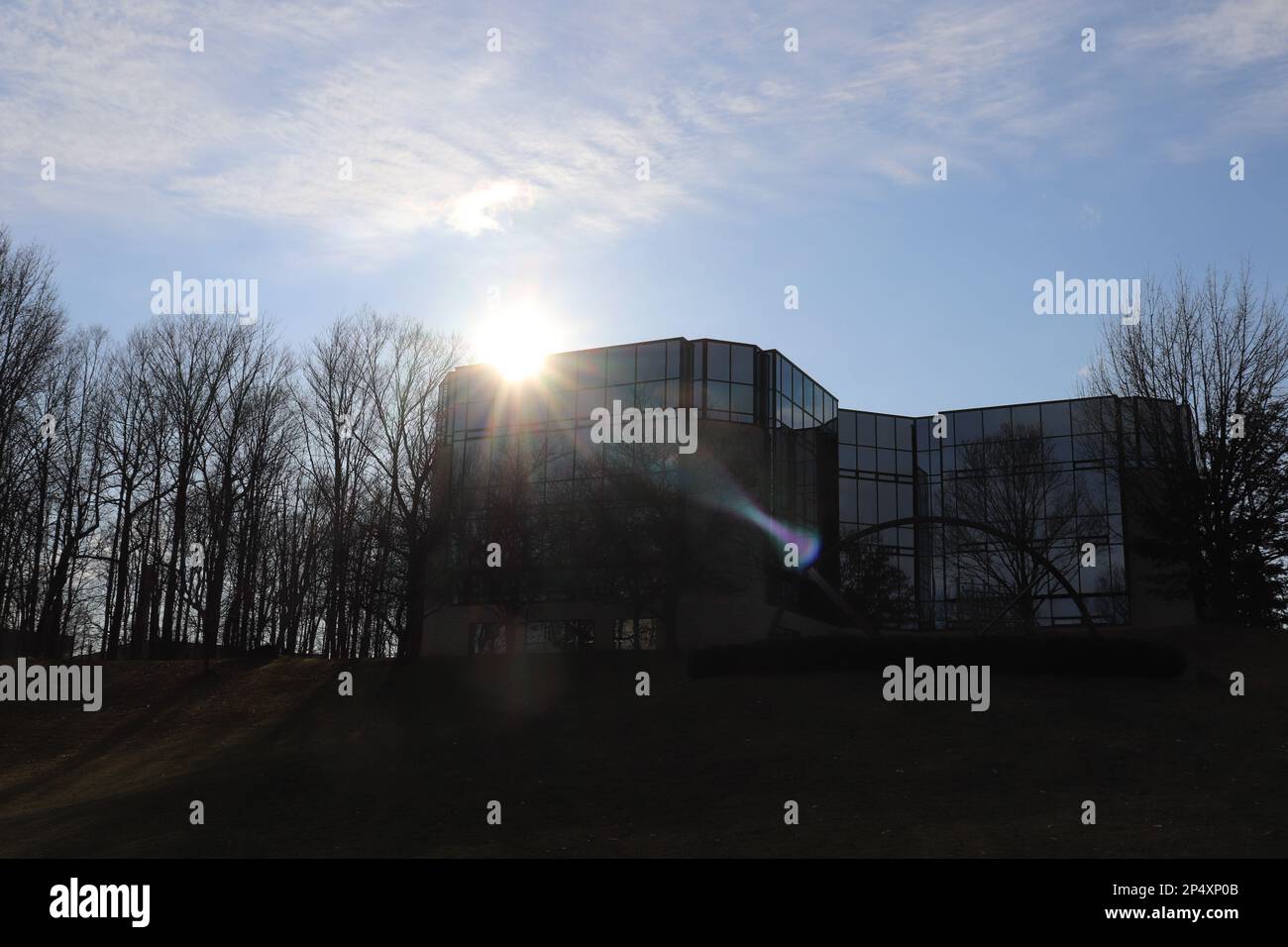 Beam of light university building hi-res stock photography and images ...