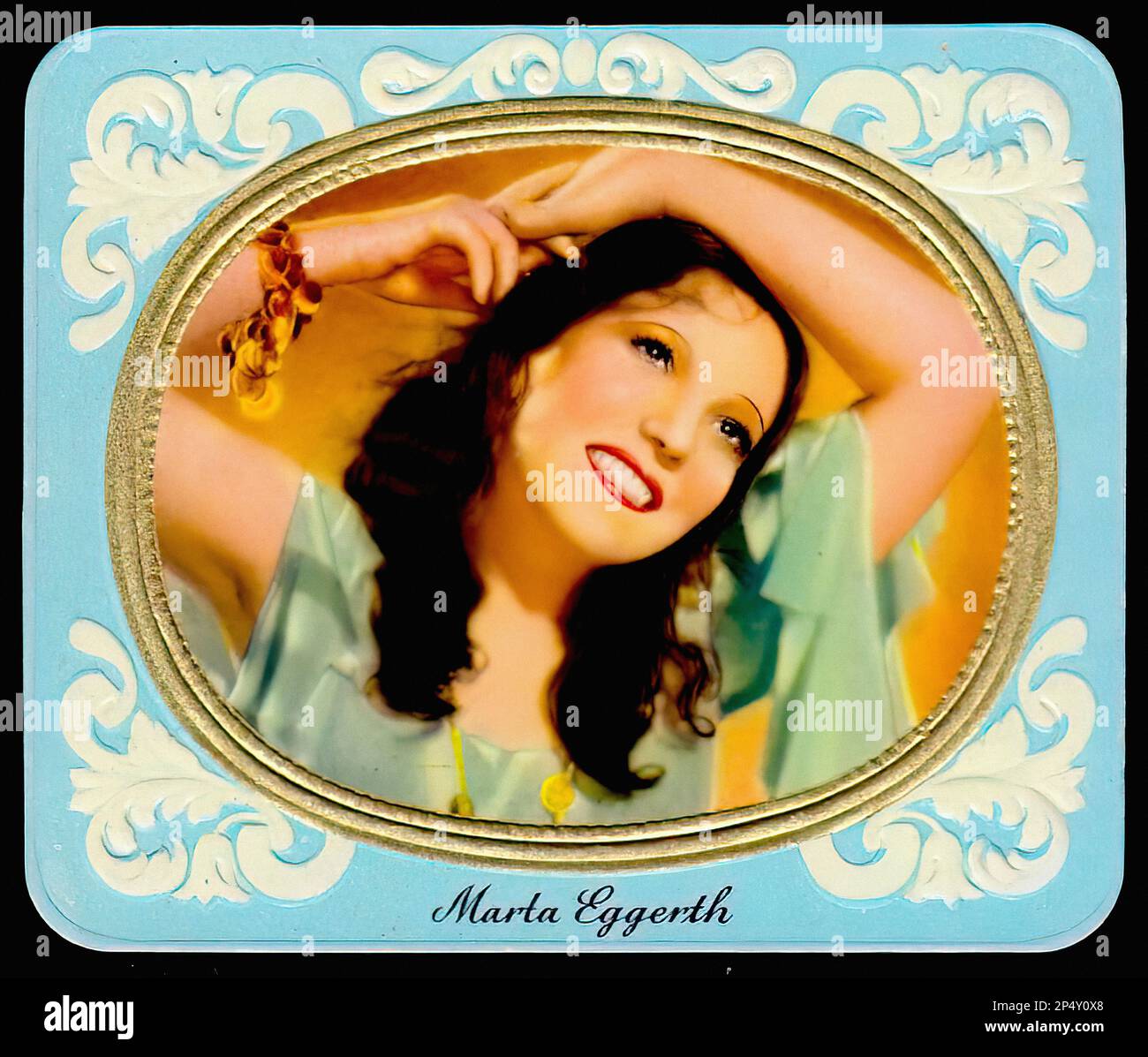 Portrait of Marta Eggerth 00022 - Vintage German Cigarette Card Stock ...