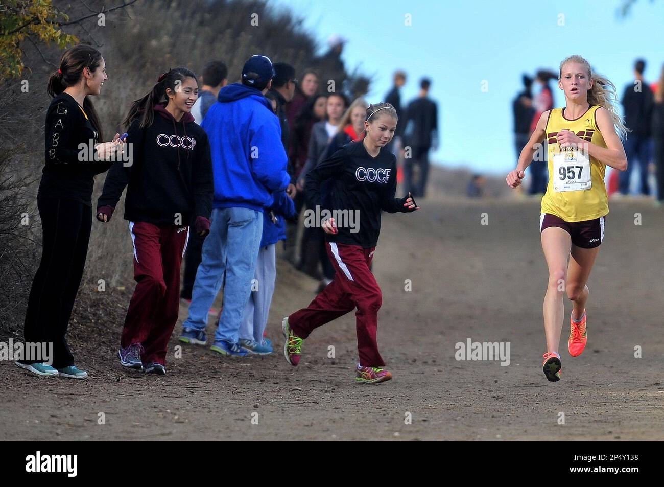 November 23 2013 Walnut, CA..Simi Valley High School's Sarah Baxter ...