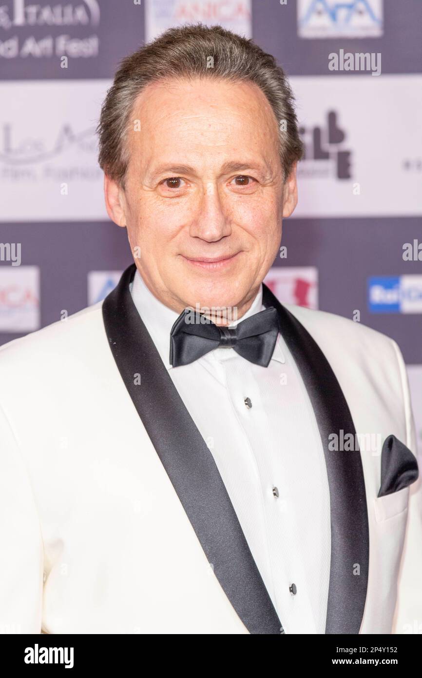 Actor Bernard Hiller attends Los Angeles Italia Film, Fashion and Art ...