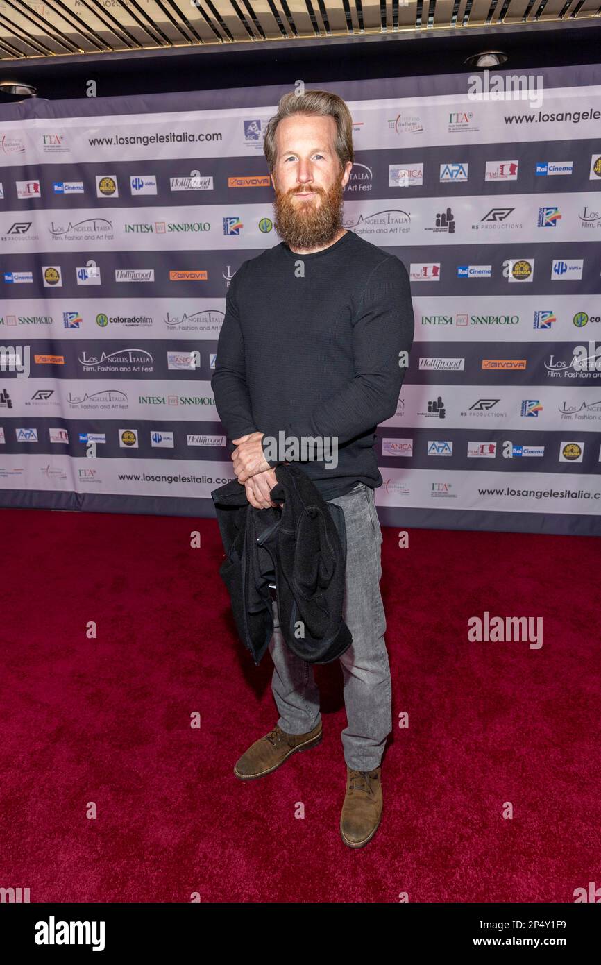 Actor Jake Powers attends Los Angeles Italia Film, Fashion and Art Fest ...
