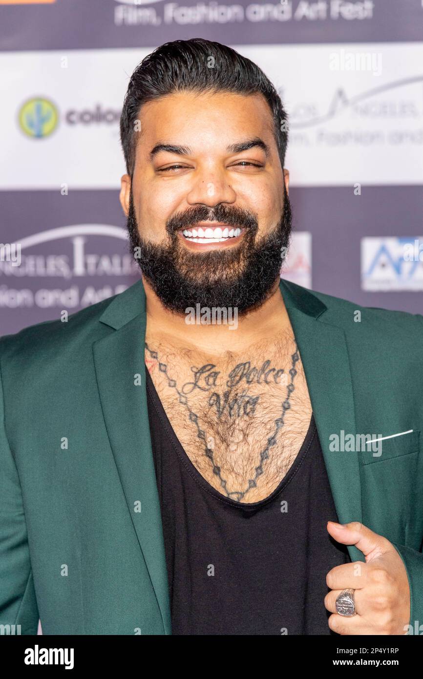 Actor Adrian Dev attends Los Angeles Italia Film, Fashion and Art Fest ...