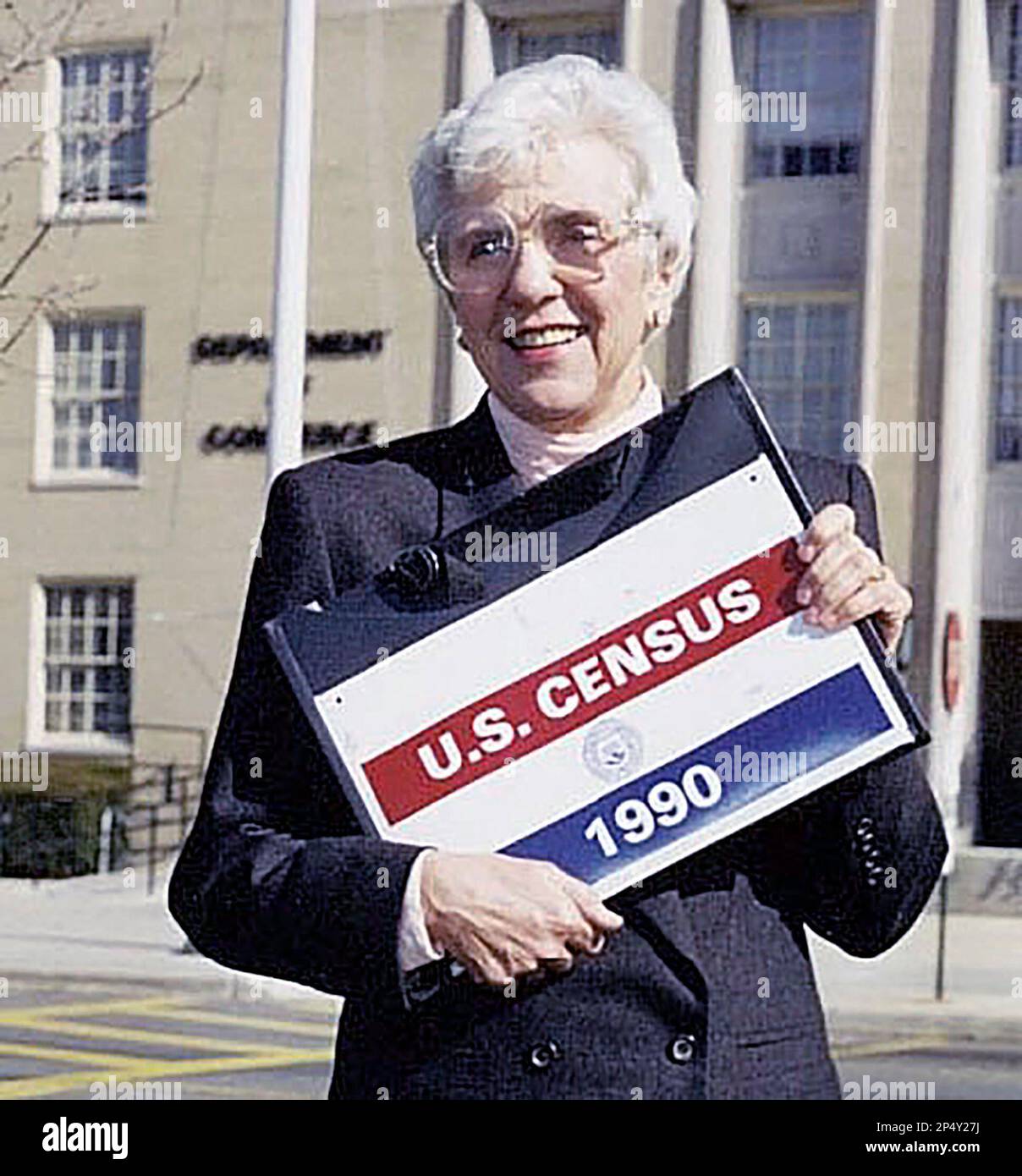This photo provided by the U.S. Census Bureau shows Barbara Everitt ...