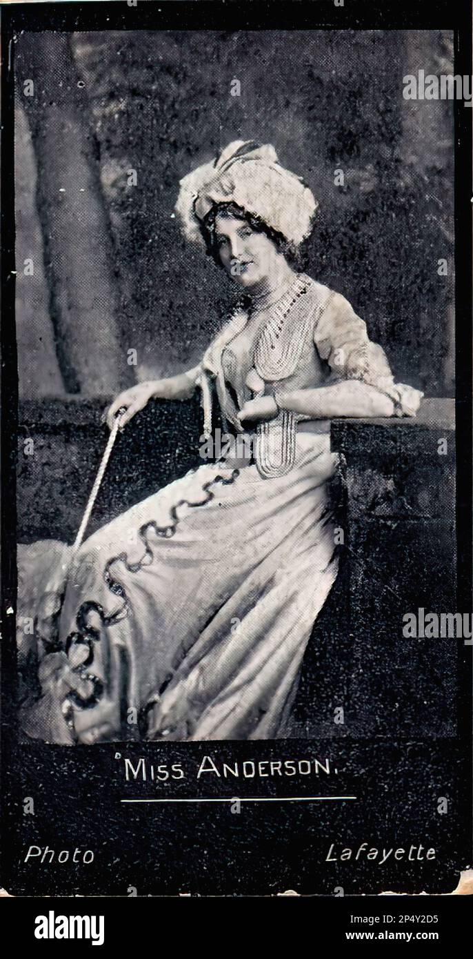 Miss anderson hi-res stock photography and images - Alamy