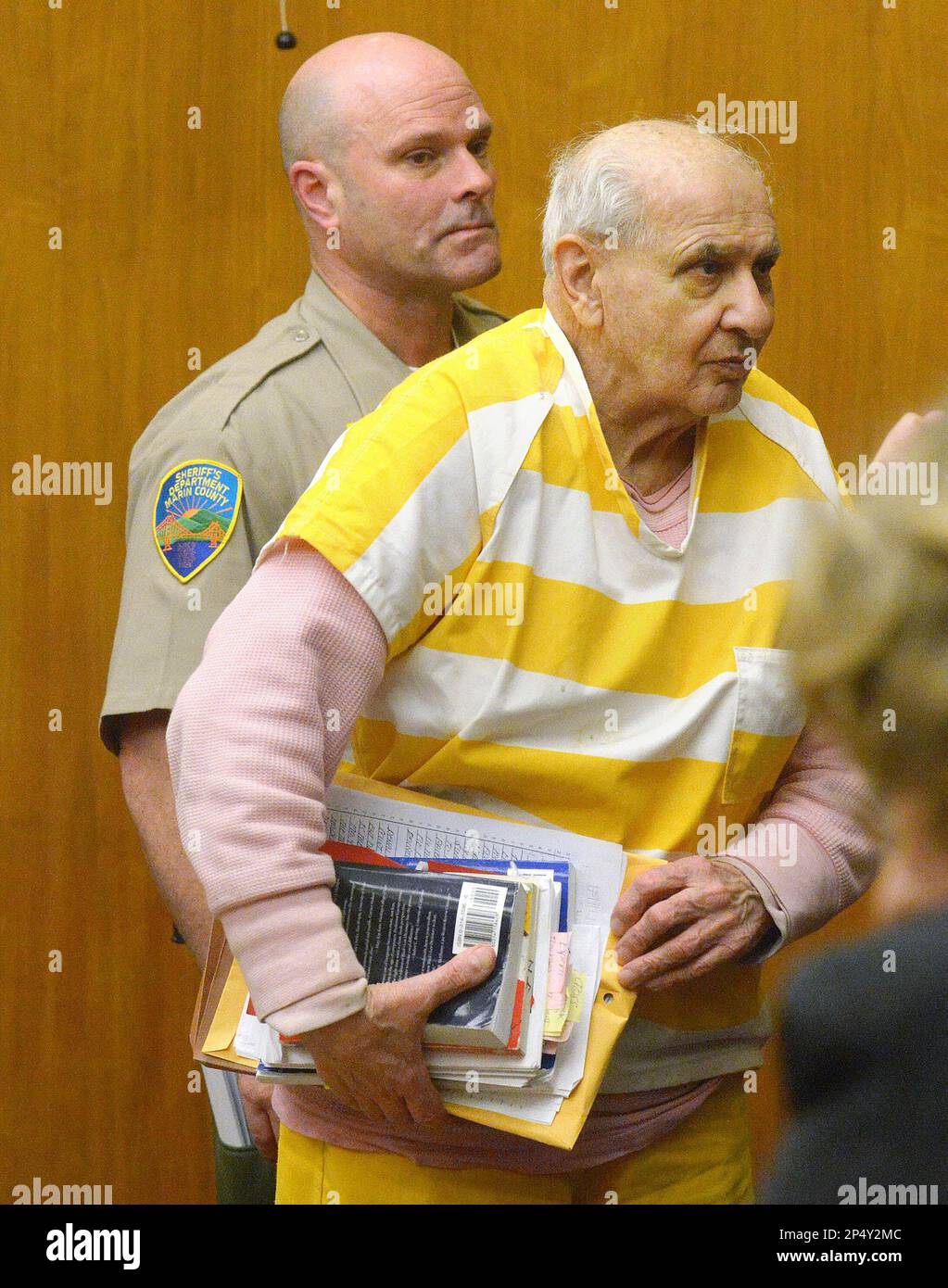 Convicted serial killer Joseph Naso is taken away after being sentenced ...