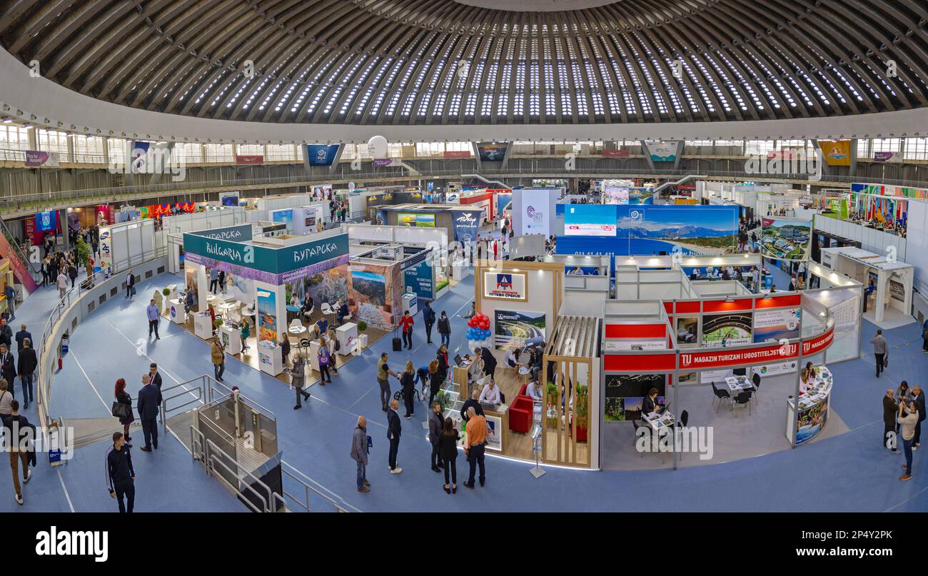 Belgrade, Serbia - February 23, 2023: Aerial View of International ...