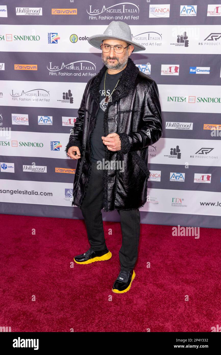 Musician Hagay Mizrahi attends Los Angeles Italia Film, Fashion and Art ...
