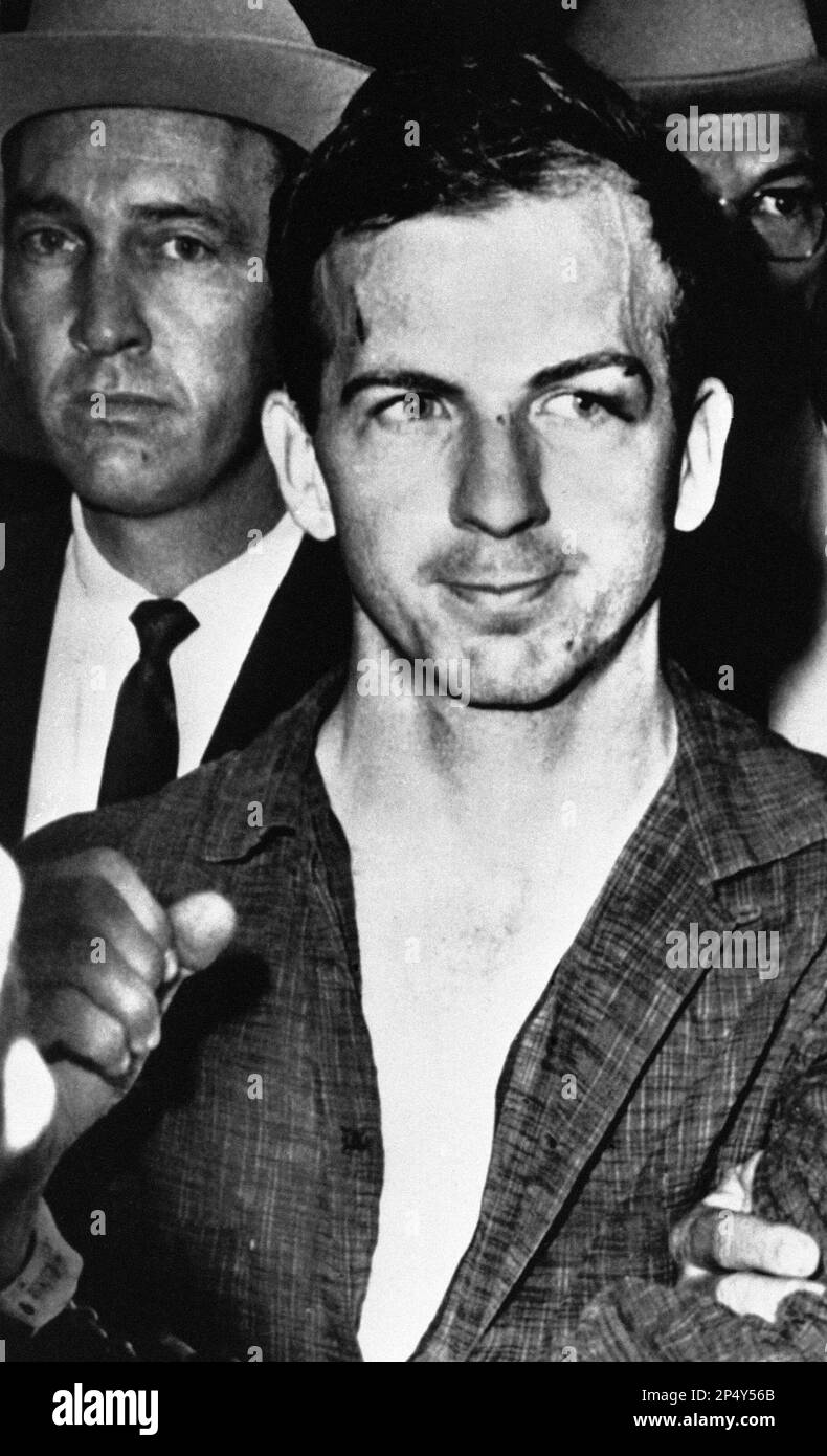 FILE - In this November 1963 file photo, Lee Harvey Oswald, the ...