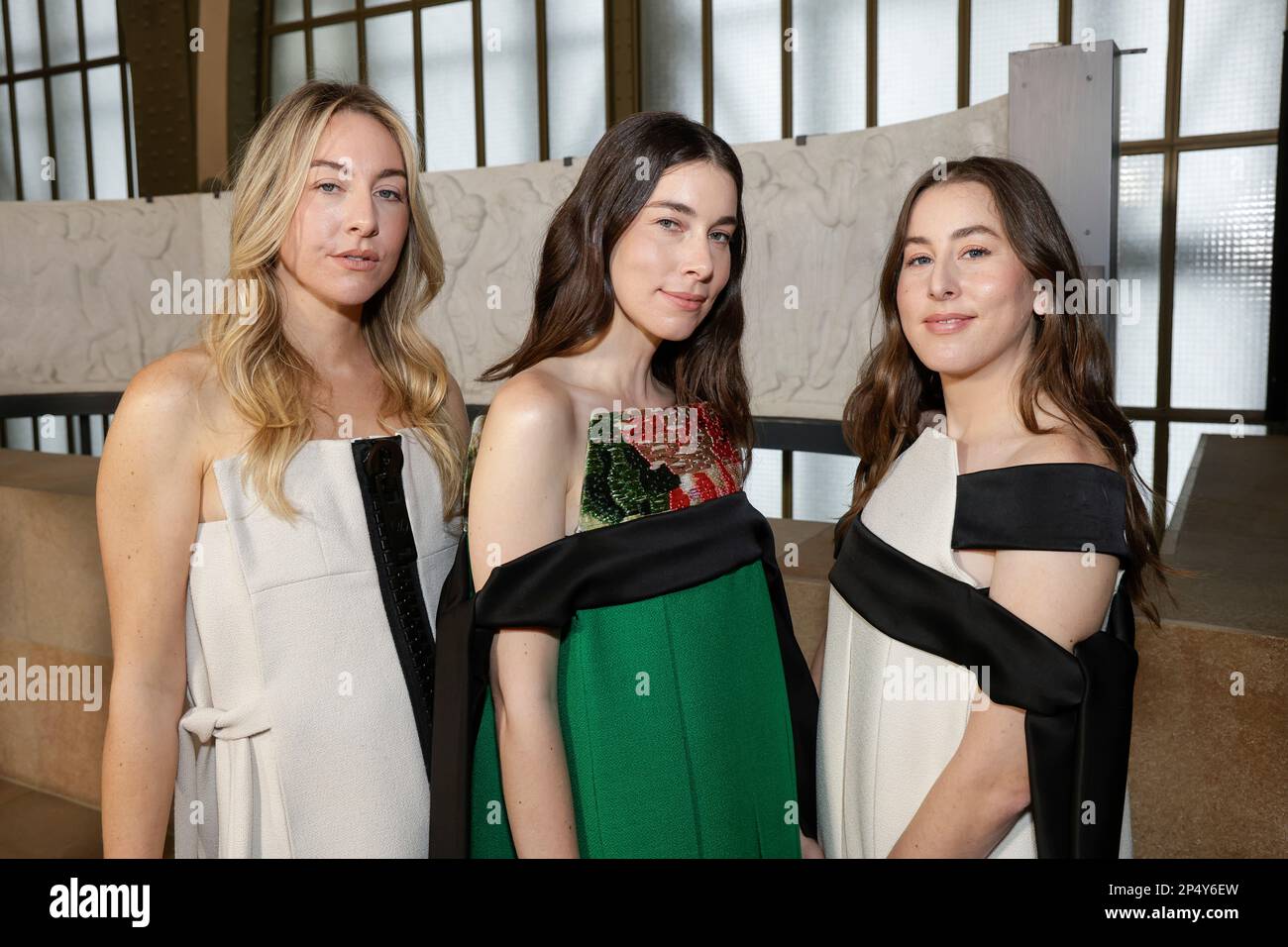 Este Haim, from left, Danielle Haim and Alana Haim pose for ...