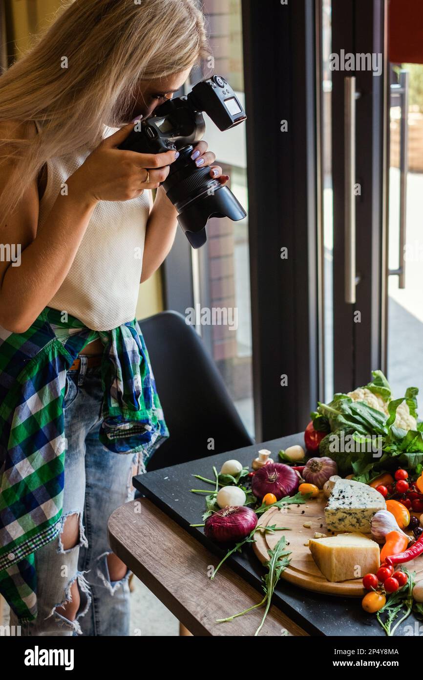 food photographer creative art hobby leisure Stock Photo - Alamy