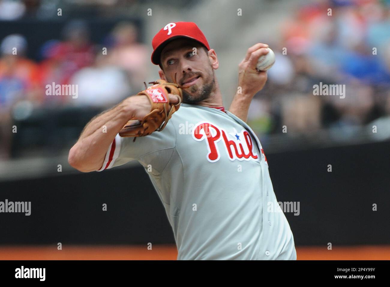 Philadelphia Phillies pitcher Cliff Lee (33) during game against the ...