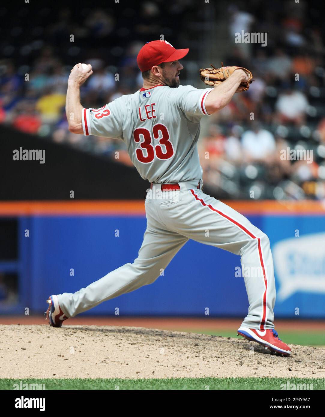 Philadelphia Phillies pitcher Cliff Lee (33) during game against the ...