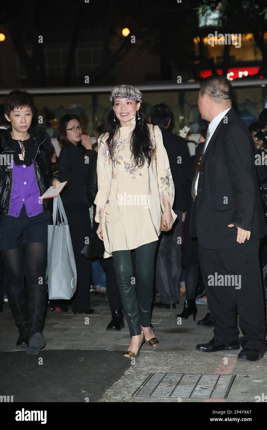 Actress Shu Qi attends Chang Chen's wedding ceremony in Taipei,China on ...