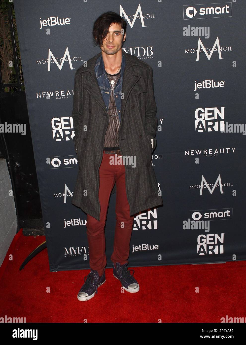 Tyson Ritter arrives at Gen Art's 'Fresh Faces In Fashion' event held ...
