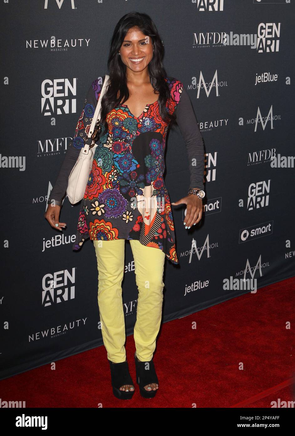 Anisha Adusumilli arrives at Gen Art's 'Fresh Faces In Fashion' event ...