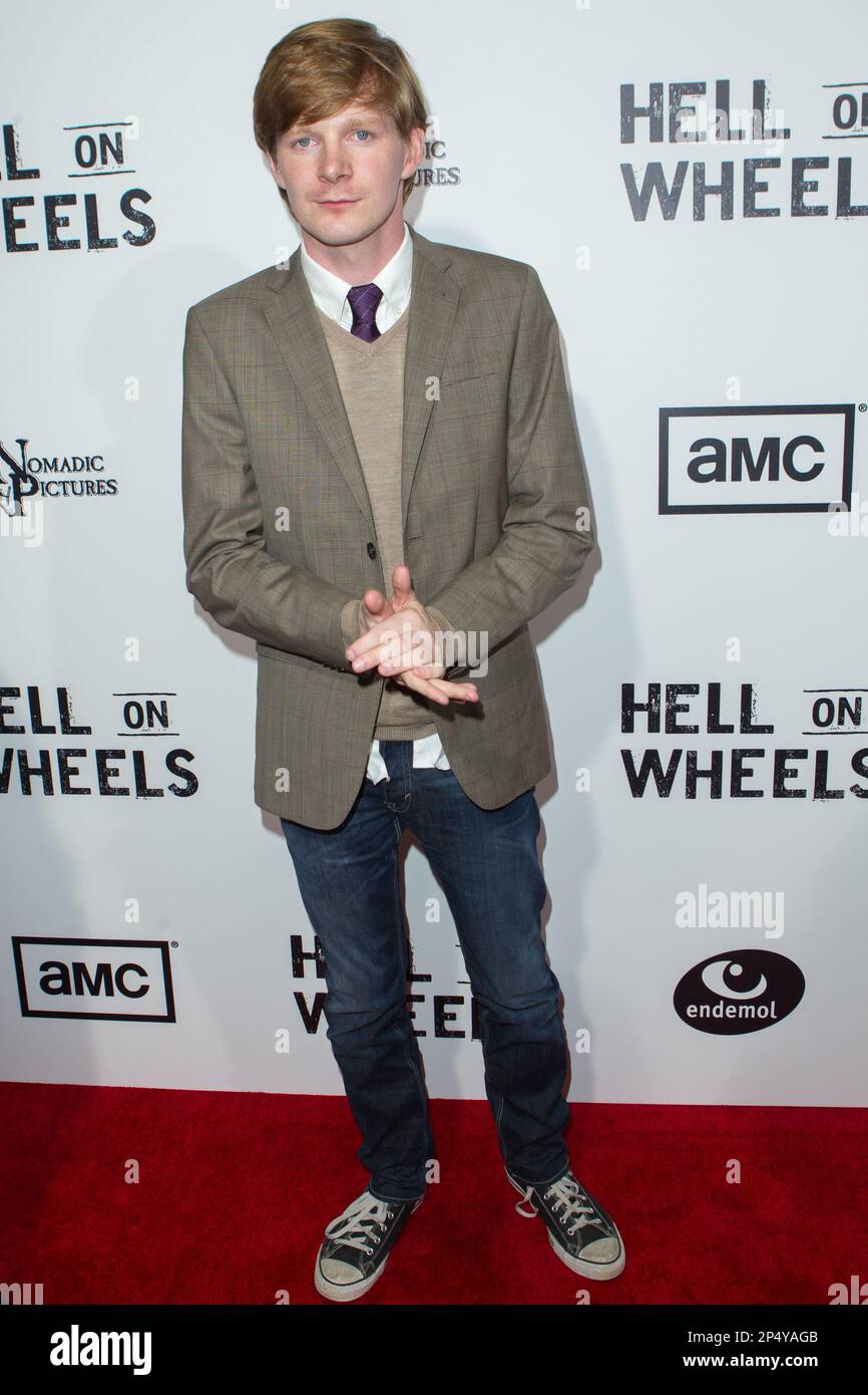 Ben Esler attends the AMC's 'Hell On Wheels' Season 2 Premiere at The ...
