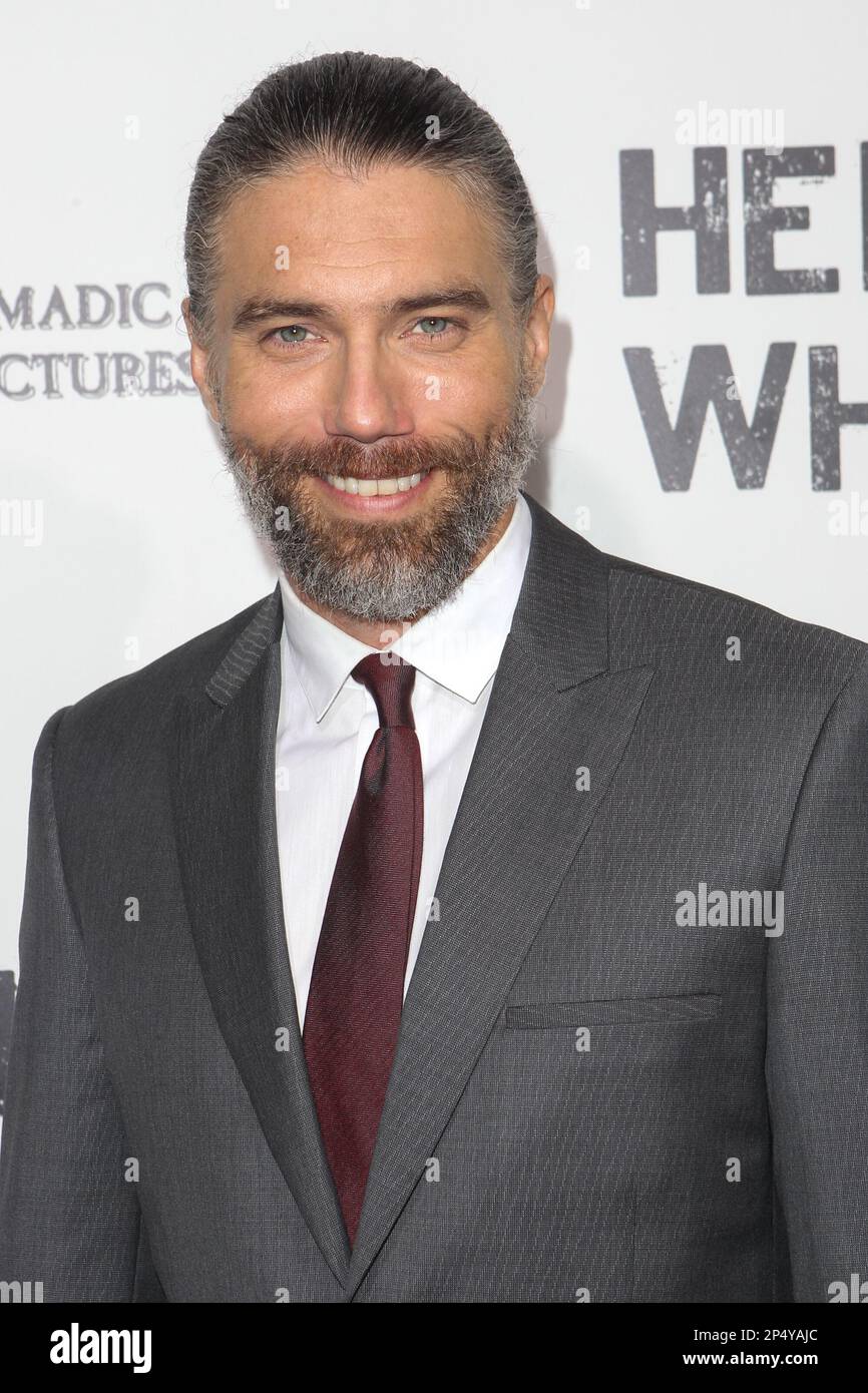 Anson Mount attends the AMC's 'Hell On Wheels' Season 2 Premiere at The ...