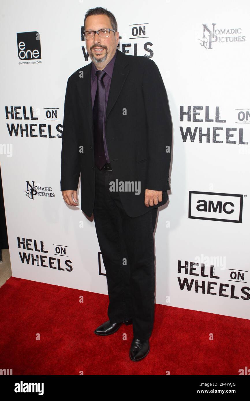 John Shiban attends the AMC's 'Hell On Wheels' Season 2 Premiere at The ...