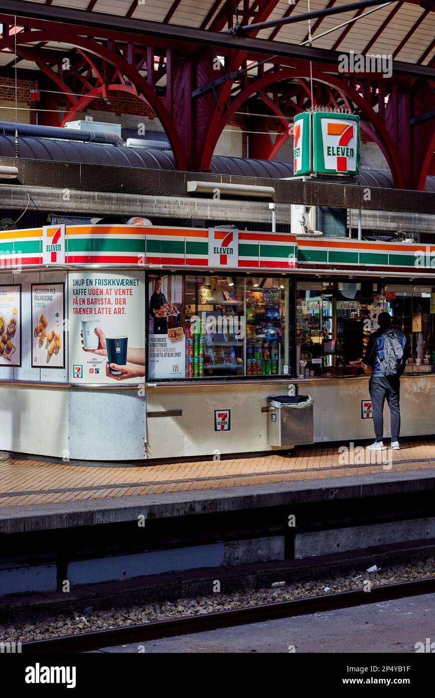 7-Eleven at Copenhagen Central Station; Copenhagen, Denmark Stock Photo ...