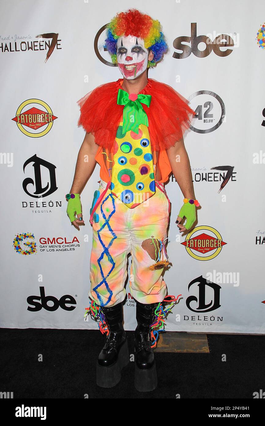 Lance Bass Attends Fred And Jasons Annual Halloweenie Celebrity Charity Event At The Lot On