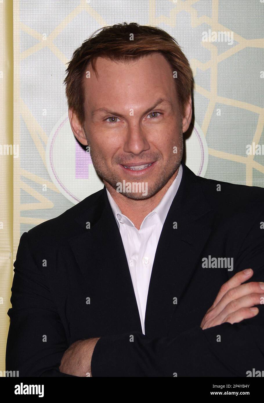 Christian Slater arrives at Fox's All-Star Party at Castle Green on ...