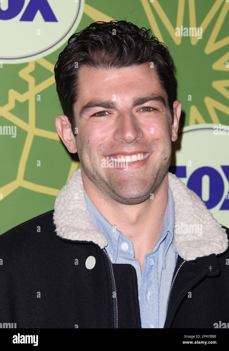 Max Greenfield arrives at Fox's All-Star Party at Castle Green on ...