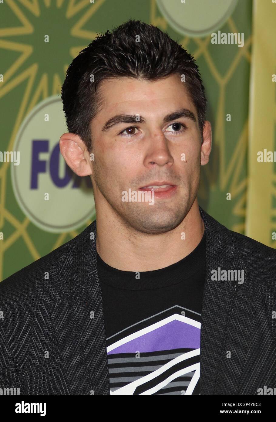 Dominick Cruz arrives at Fox's All-Star Party at Castle Green on ...