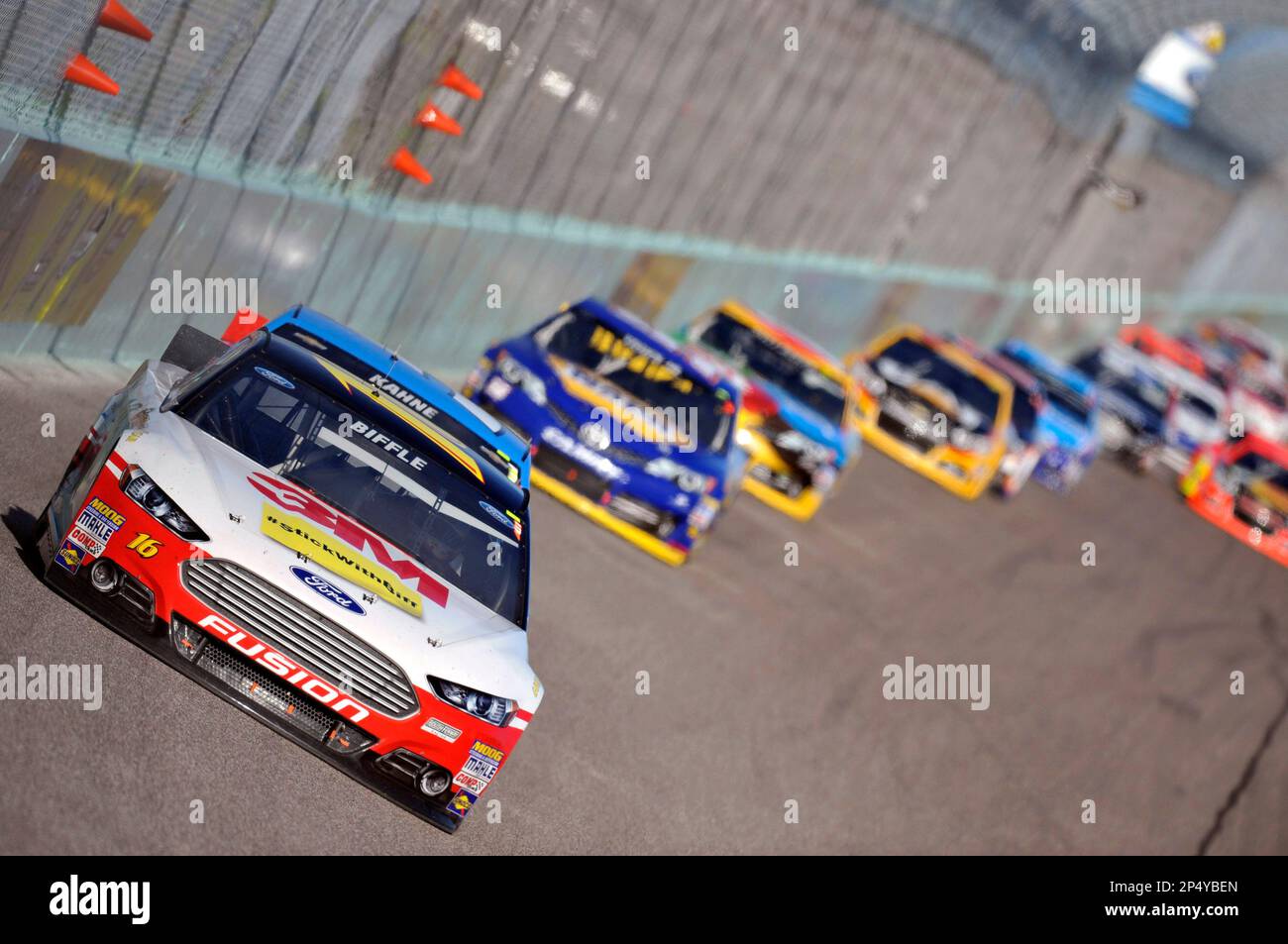 Greg Biffle (16) during the NASCAR Sprint Cup Series auto race at ...
