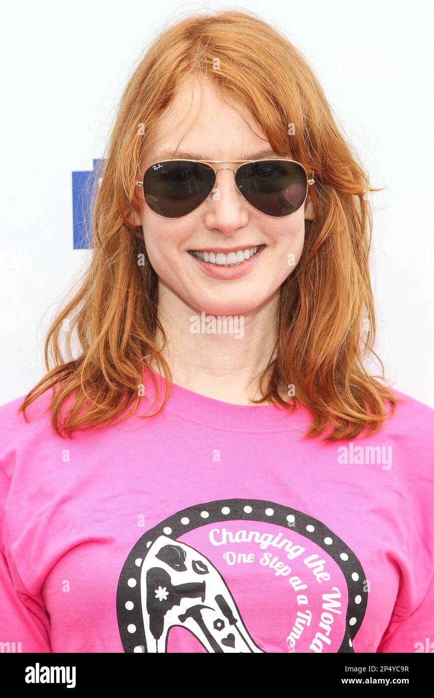 Actress Alicia Witt attends the 9th Annual Power Women Power Tools ...