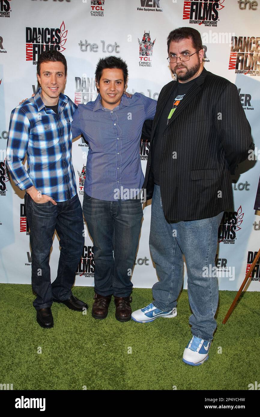 Actors Skyler Caleb, Santino Ramos, and Steve Moulton attend the Dances ...