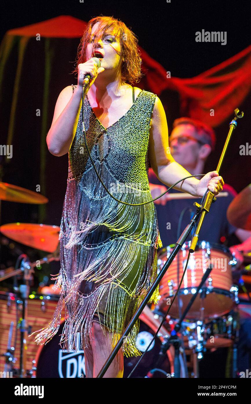 Musician Ida Maria performs on stage during the 9th Annual MusiCares ...