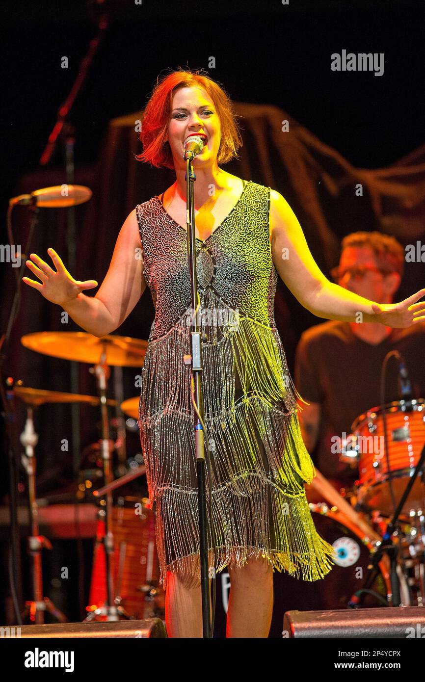 Musician Ida Maria performs on stage during the 9th Annual MusiCares ...
