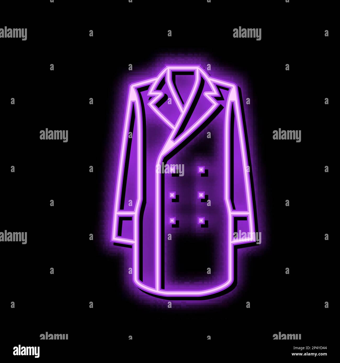 paletot outerwear male color icon vector illustration Stock Vector ...