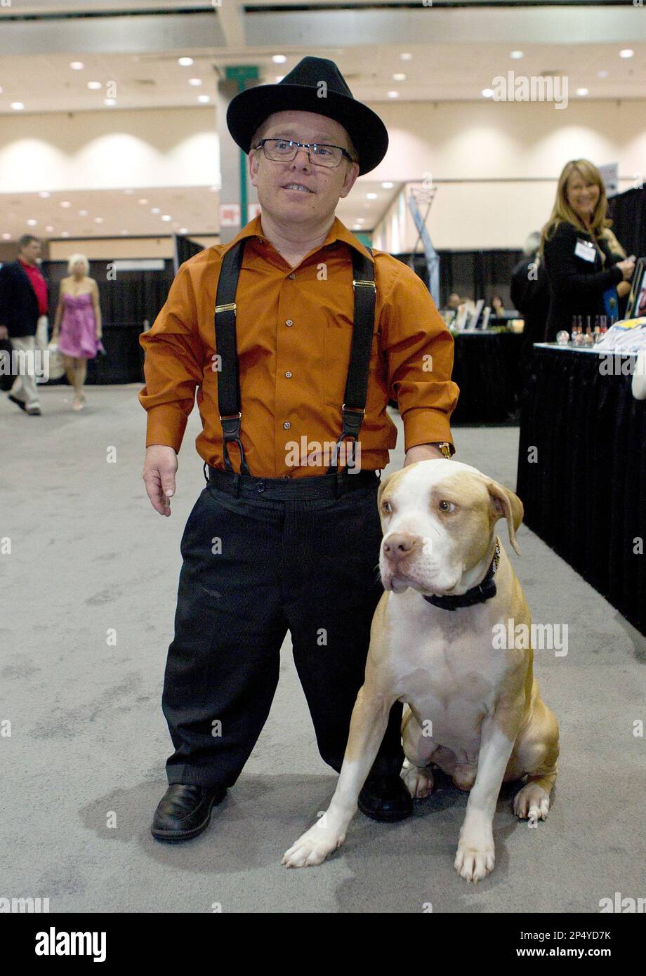 Shorty Rossi (Pit Boss) and Hercules during the Reality Rocks Expo ...