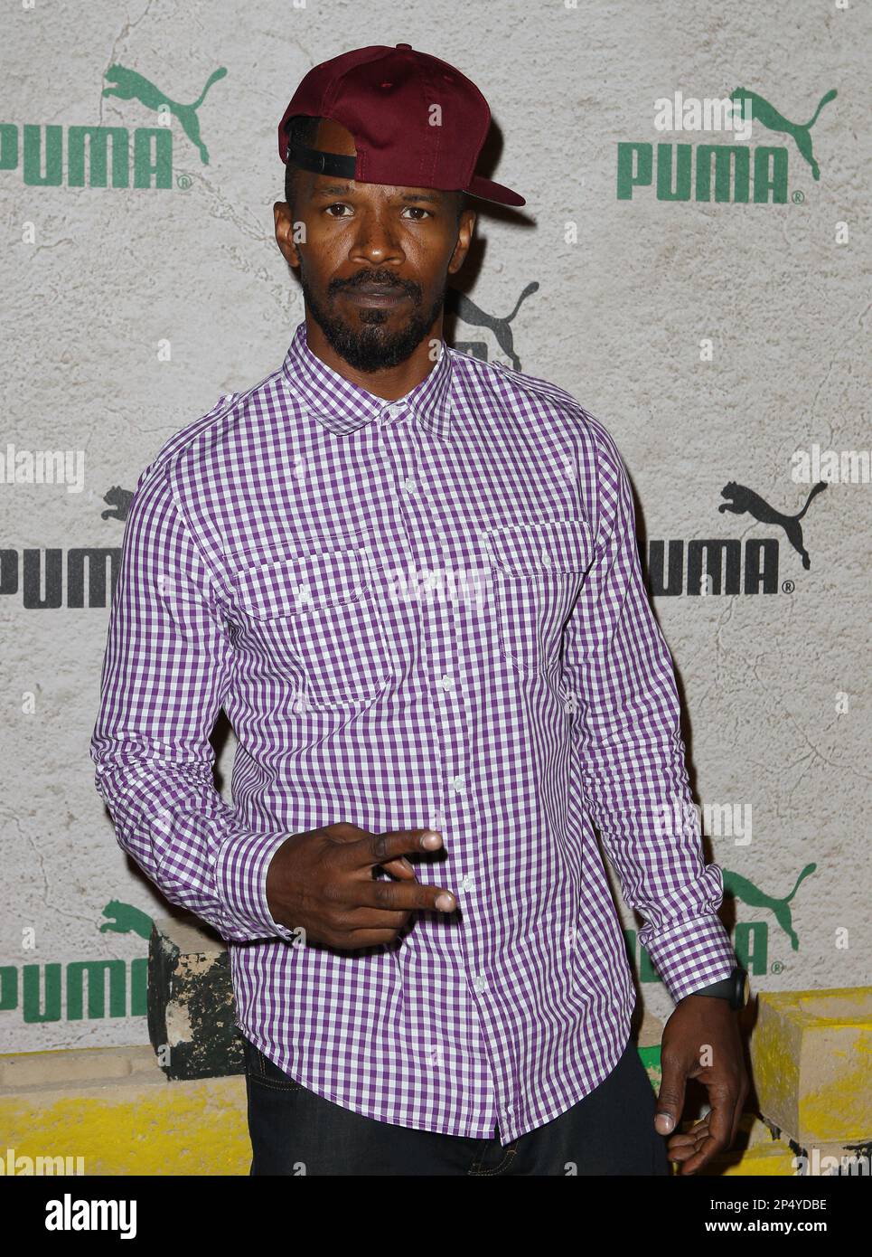 Jamie Foxx attends the PUMA Presents Riddim + Run Benefiting ...