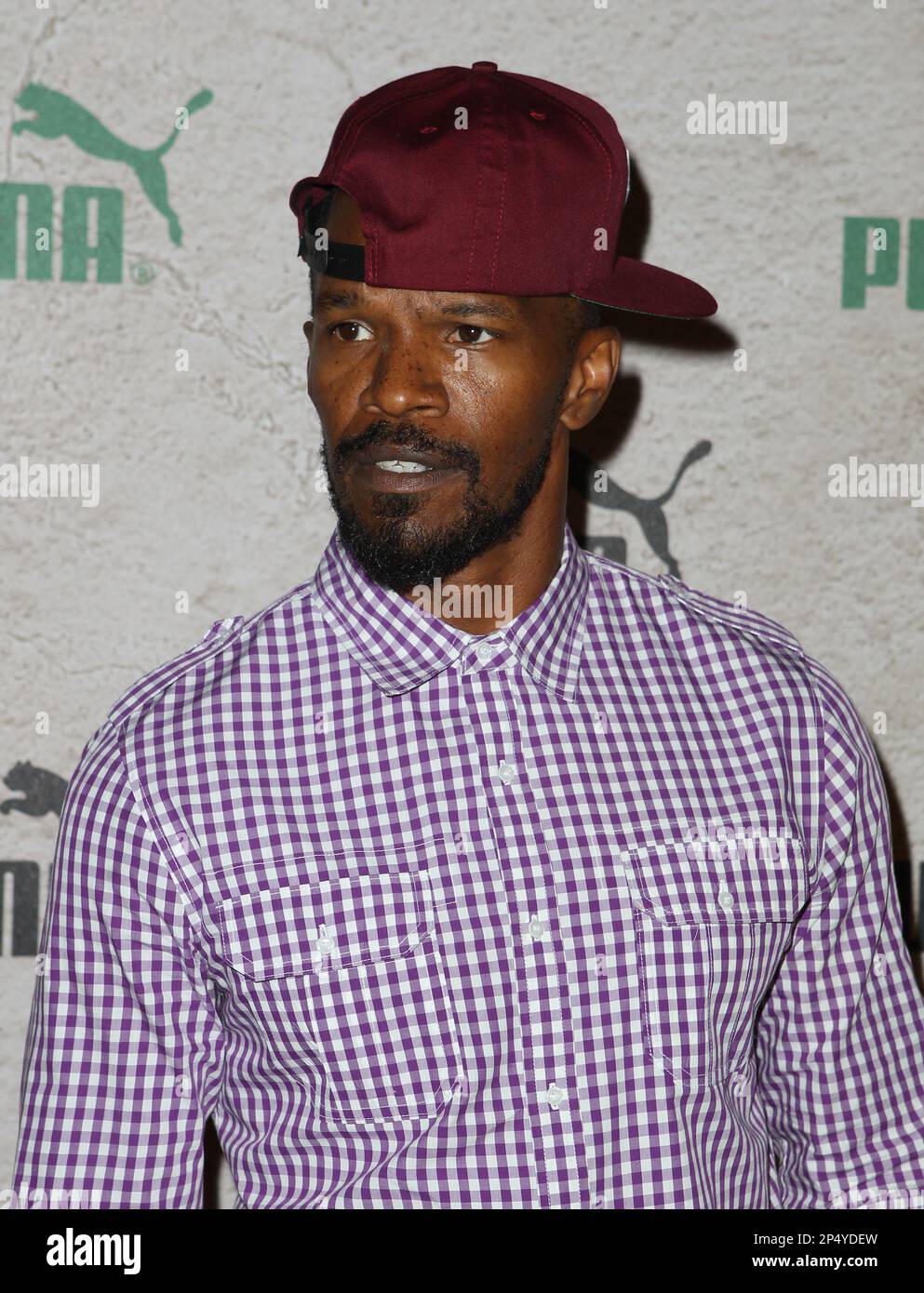 Jamie Foxx attends the PUMA Presents Riddim + Run Benefiting ...