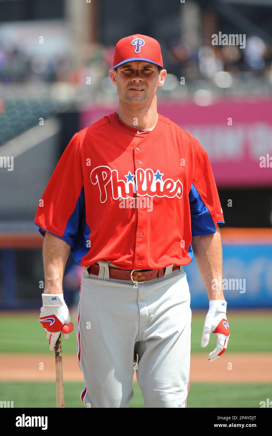 Philadelphia Phillies infielder Michael Young (10) during game against ...