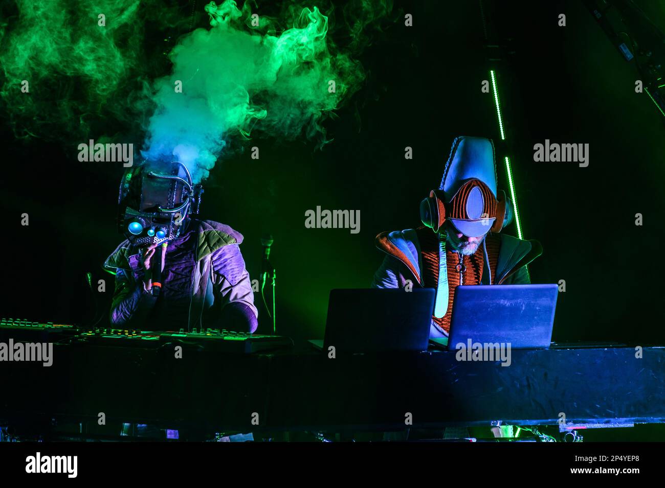 The norvegian electro pop band Royksopp performs live in Brussels | Le ...