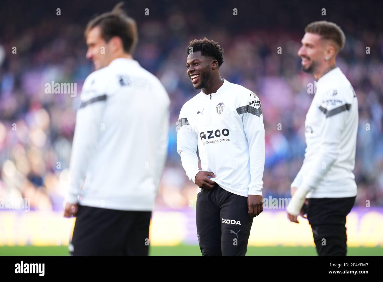 Barcelona, Spain, 05/03/2023, Yunus Musah of Valencia CF during the La ...