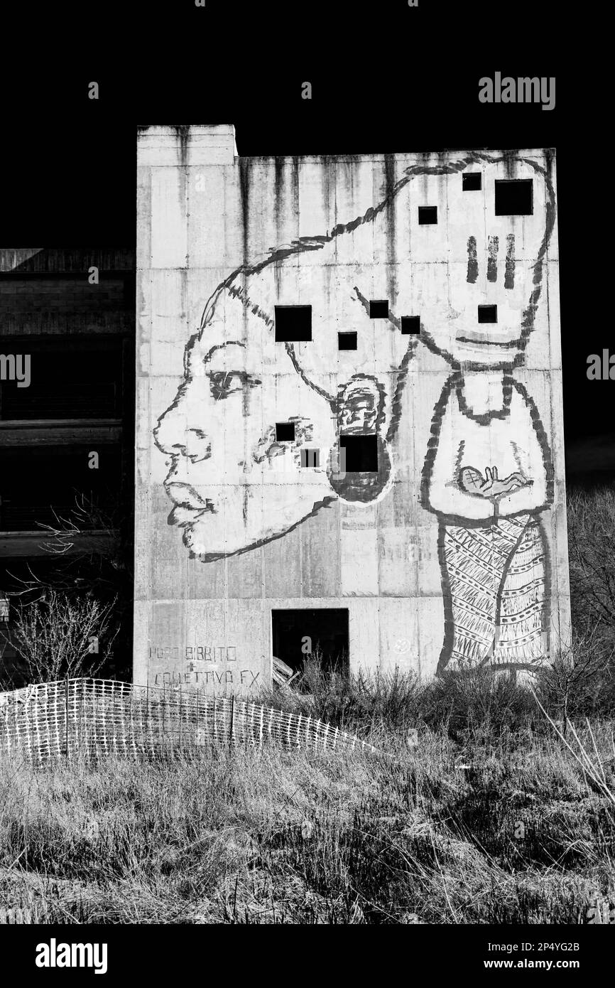 Painting illustration drawing building Black and White Stock Photos ...