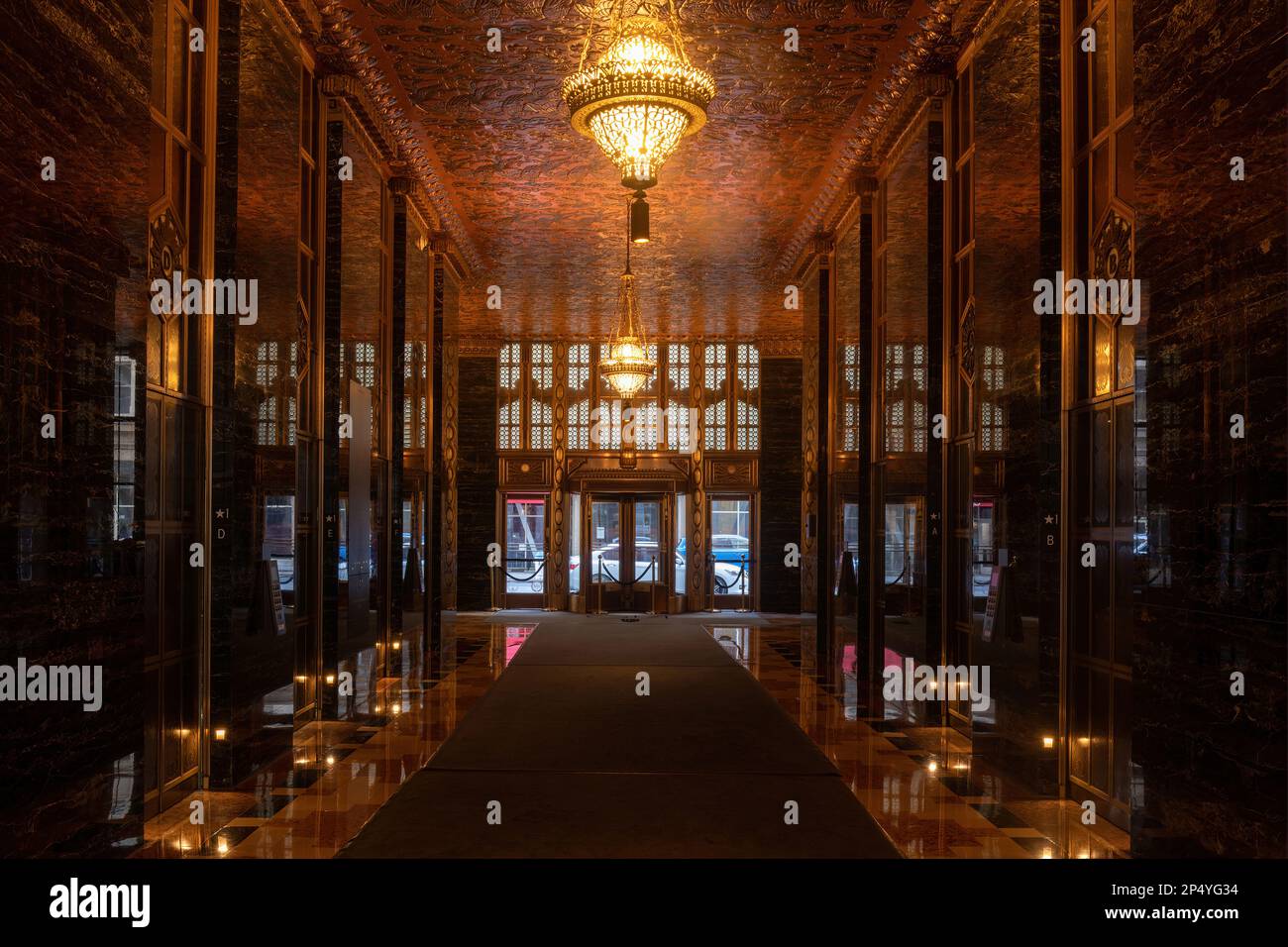 140 New Montgomery Street Art Deco Lobby in South of Market, San ...