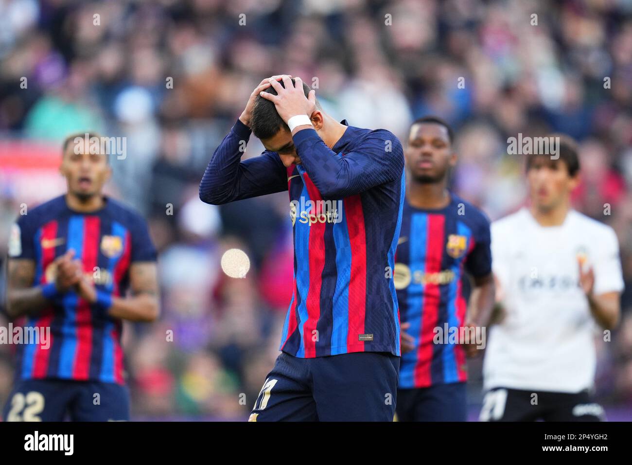 Ferran torres reacts hi-res stock photography and images - Alamy