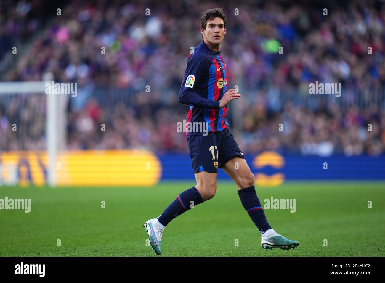 Barcelona, Spain, 05/03/2023, Marcos Alonso of FC Barcelona during the ...
