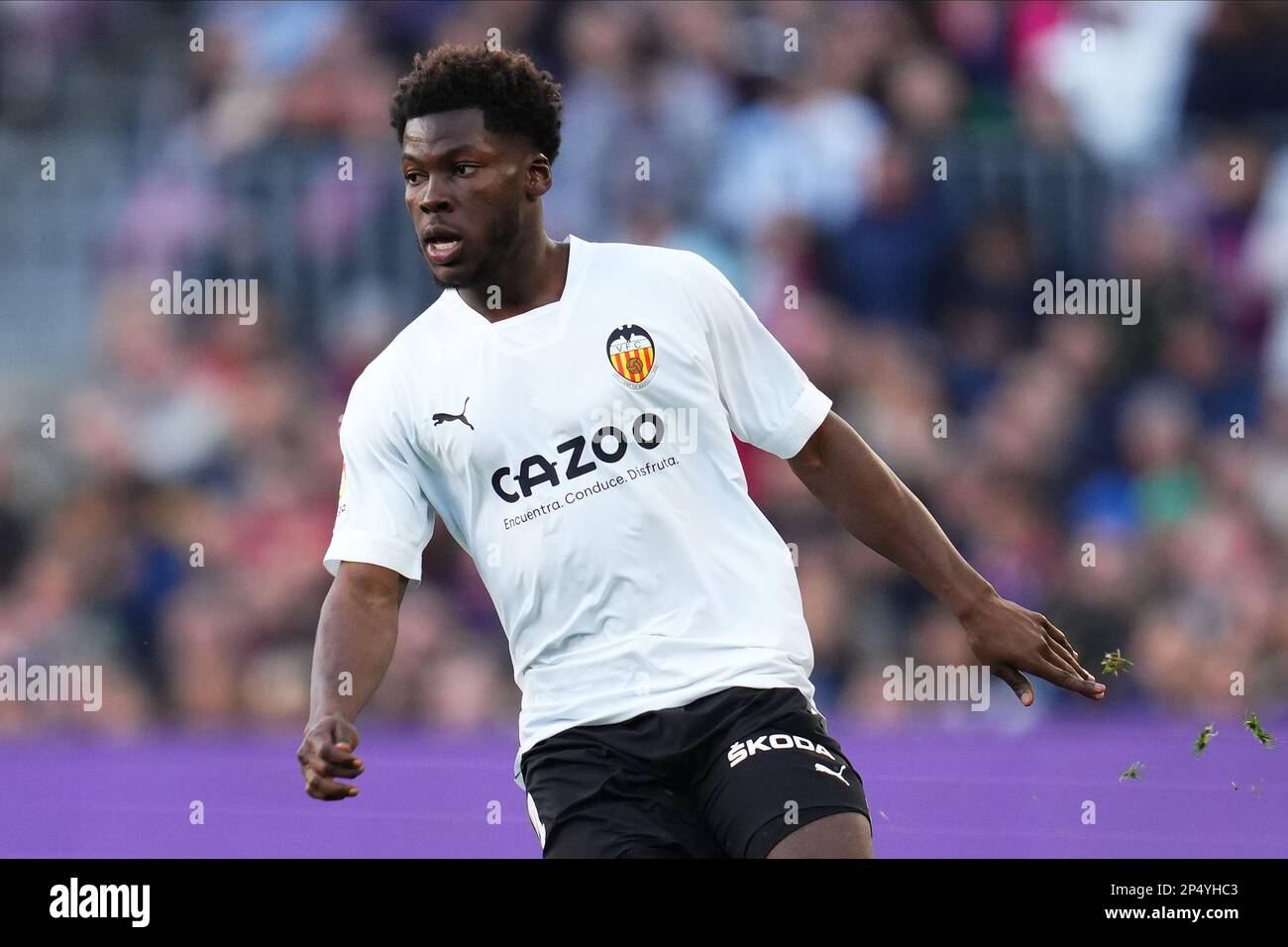 Barcelona, Spain, 05/03/2023, Yunus Musah of Valencia CF during the La ...