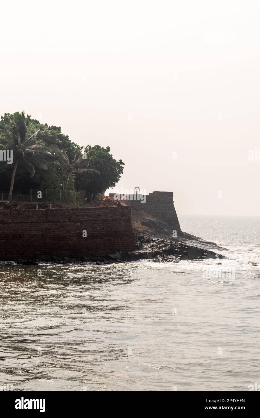 Candolim, Goa, India - January 2023: A view of Portuguese era Fort ...