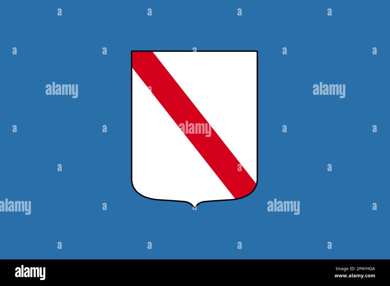 Campania flag hi-res stock photography and images - Alamy